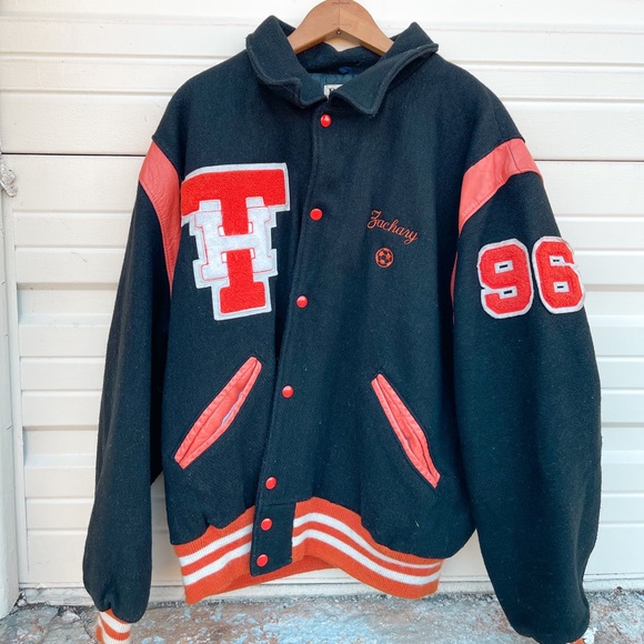 Jackets & Coats | Rare Vintage Varsity Letterman Jacket Authentic ...